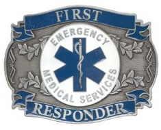 EMT Emregency Medical Technician and Paramedic Belt Buckles